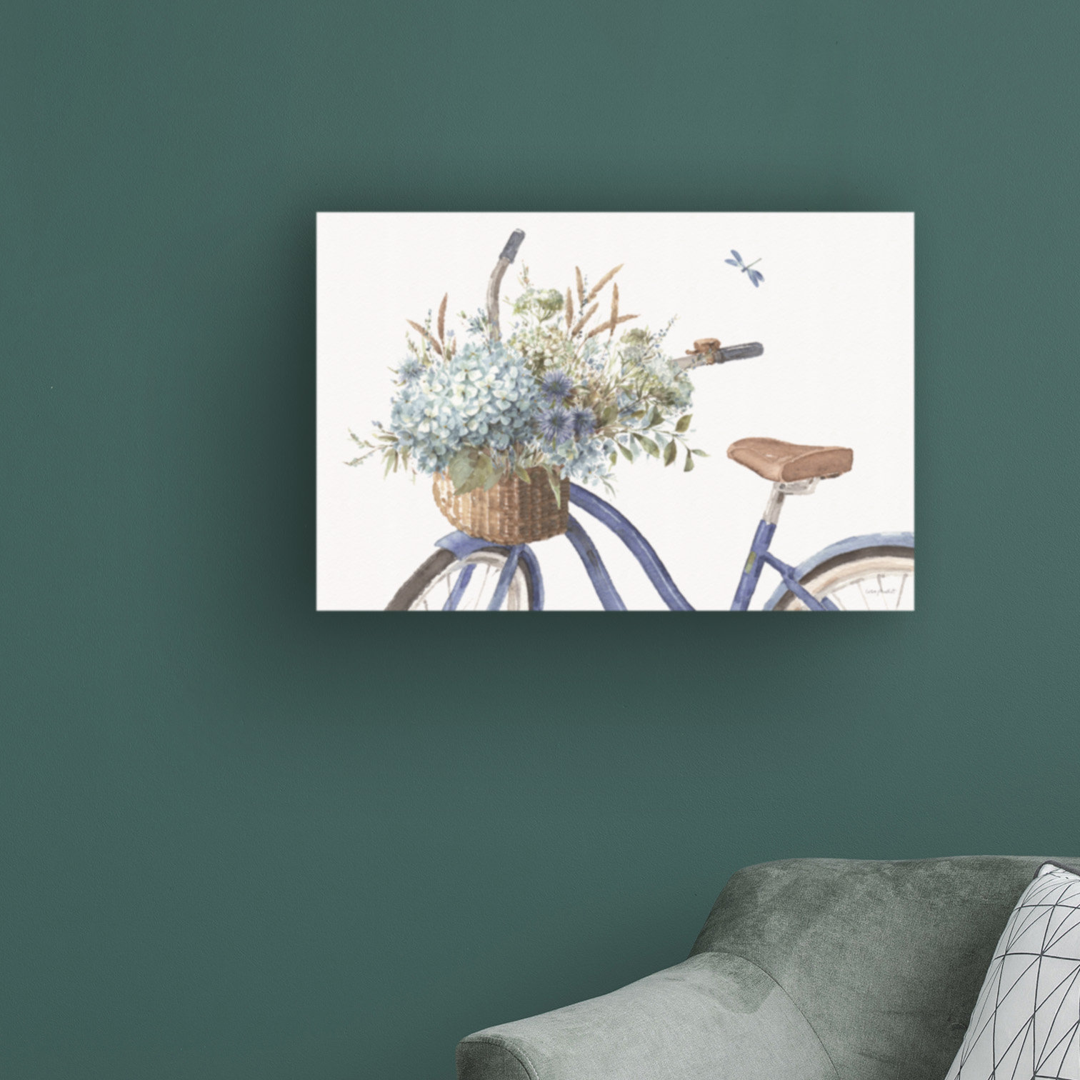 Ophelia & Co. Bohemian Blue 08 Landscape by Lisa Audit - Wrapped Canvas ...