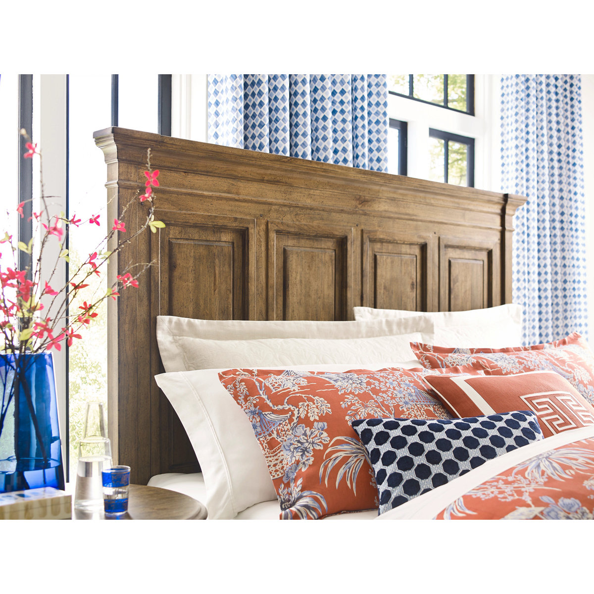 Canora Grey Stephenia Solid Wood Panel Bed | Wayfair