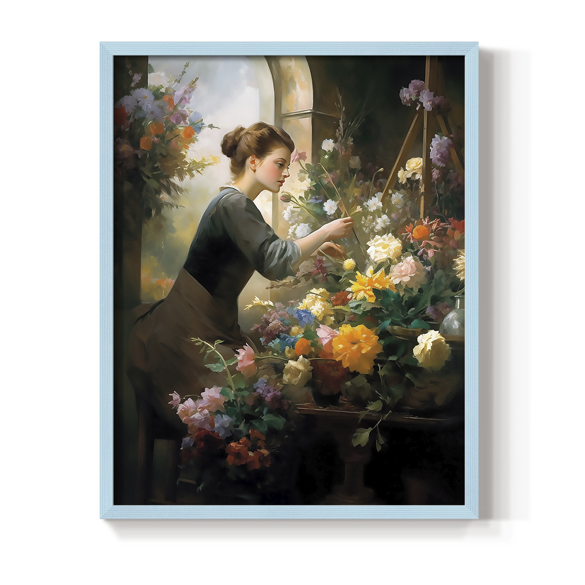 Charlton Home® WOMEN Series CDL Framed Print - Solid Wood | Wayfair