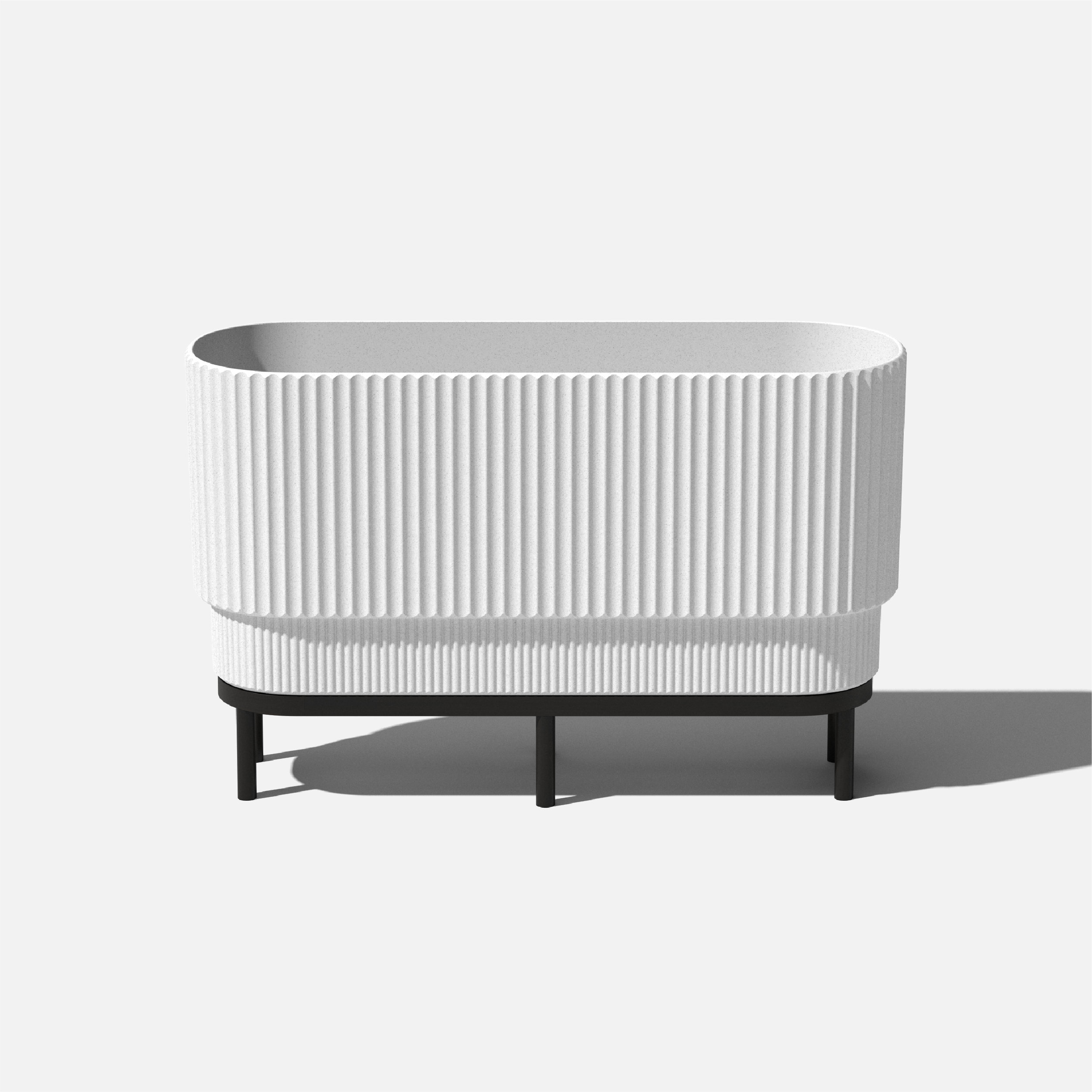 Veradek Long pot à fleurs surélevé 30 "avec support Veradek et ...
