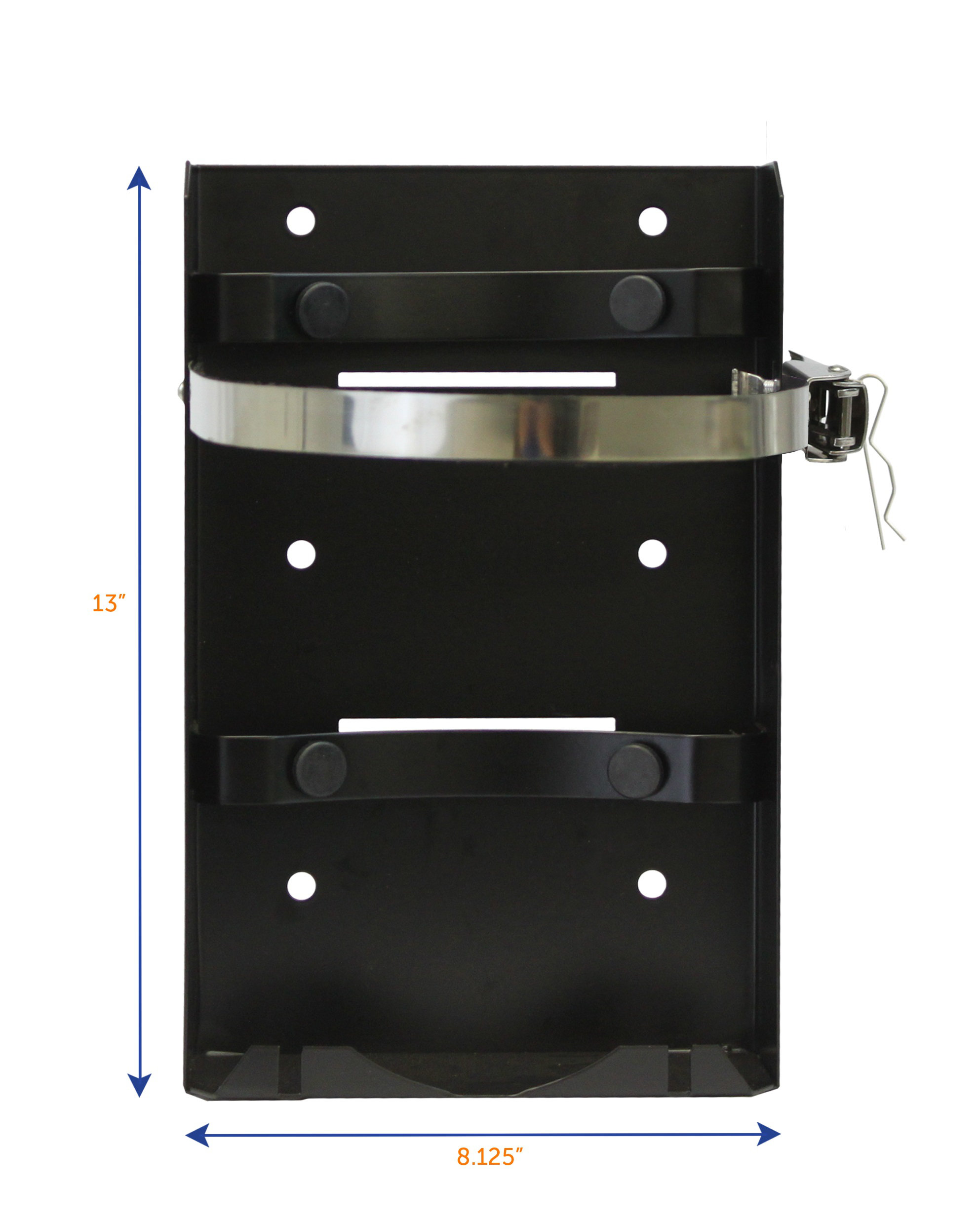 Flame King T-Racks 10LB Propane Tank Mounting Bracket for RV, Trailer ...