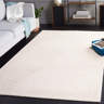 Gracie Oaks Textural Hand Tufted Wool/Cotton Geometric Rug in Ivory ...