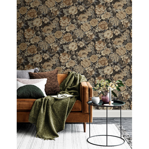 Winston Porter Rasheim Peel & Stick Floral Roll | Wayfair