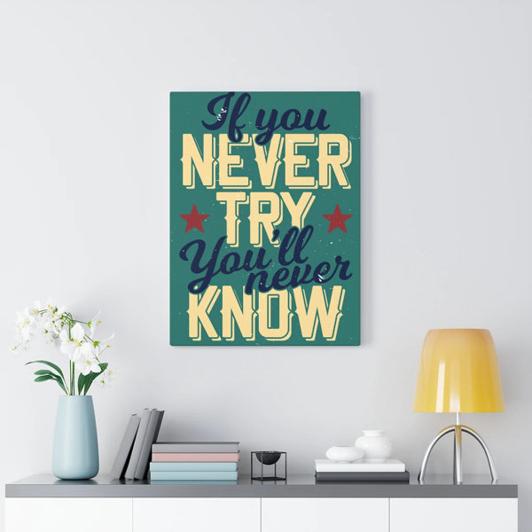 Trinx " You'll Never Know Wall Art " - Wayfair Canada