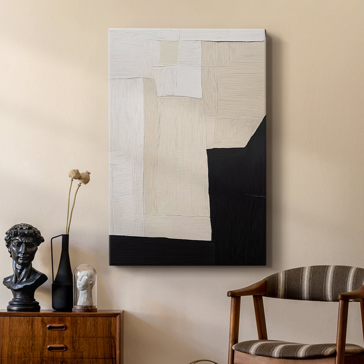 Latitude Run® ABSTRACT Series DCLVI -Custom Wrapped Gallery Cavas | Wayfair