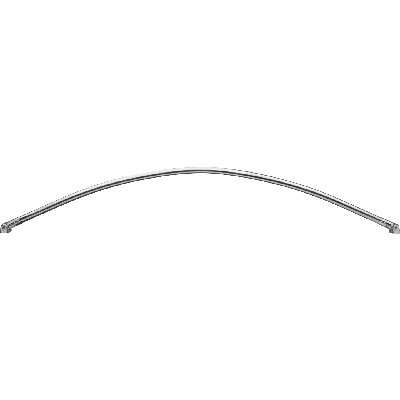 Proflo 60" Curved Fixed Shower Curtain Rod & Reviews | Wayfair