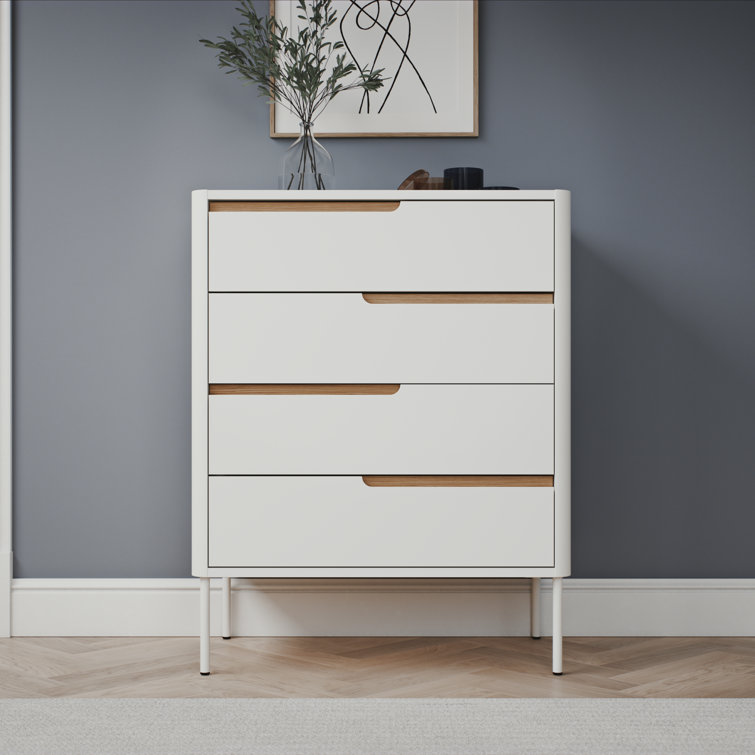 Tenzo 4 Drawer 80Cm W Chest of Drawers | Wayfair.ie