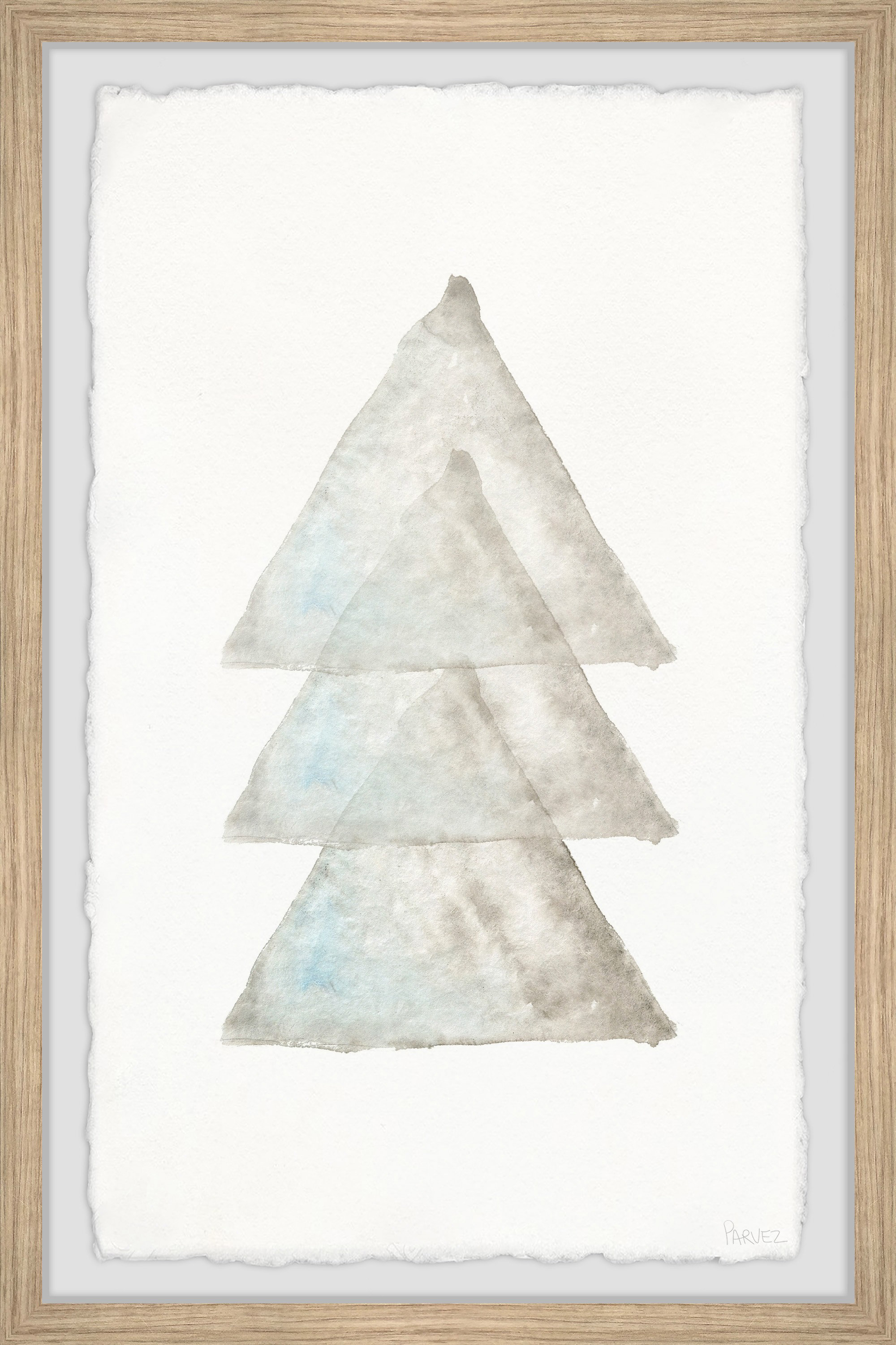 Ivy Bronx Dirty Triangles by Parvez Taj - Picture Frame Painting | Wayfair