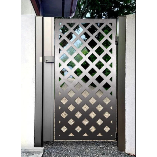 TAIMCO Silver Metal Gate - Wayfair Canada