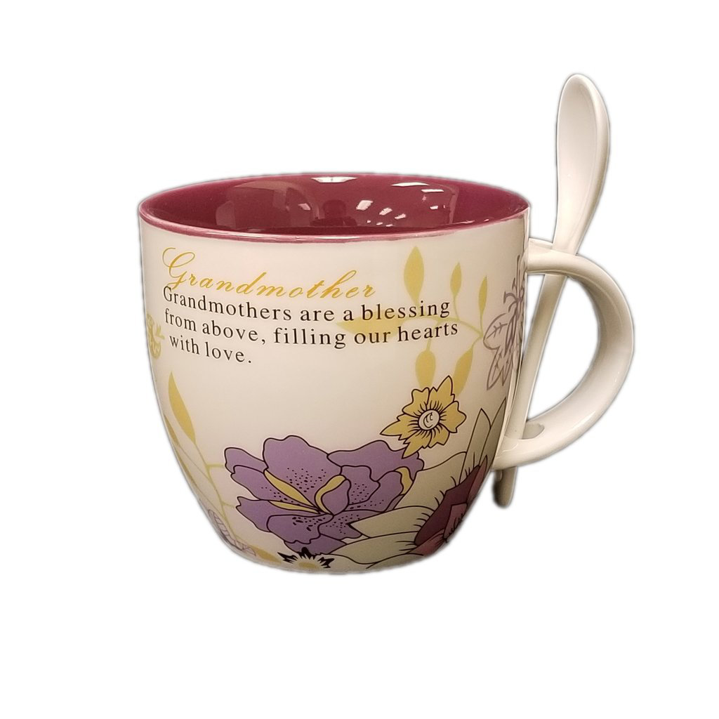 Gracie Oaks Baird Grandmother Love 2 Piece Coffee Mug Set | Wayfair