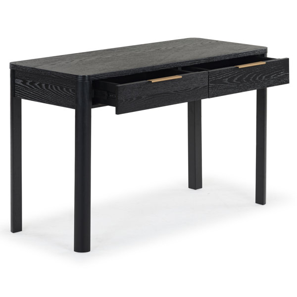 Joss & Main Tahani 2 Drawer Wood Desk & Reviews | Joss & Main