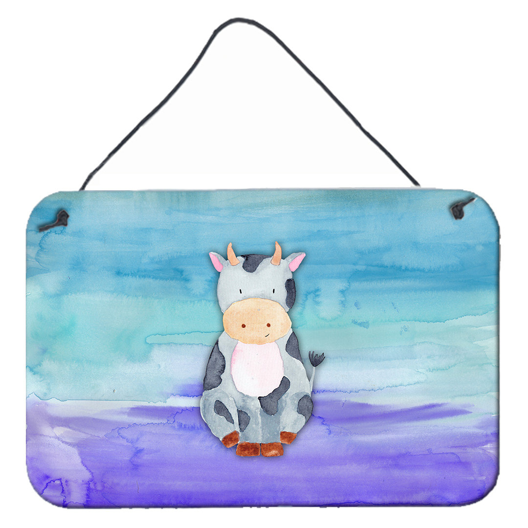 Harriet Bee Cow Watercolor Wall Décor - Wayfair Canada