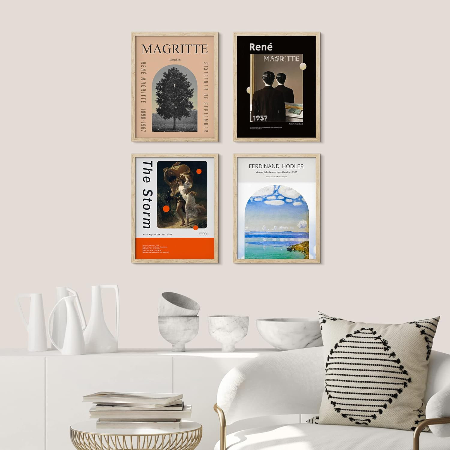 SIGNLEADER Rene Magritte French Exhibitions, The Storm, Ferdinand ...