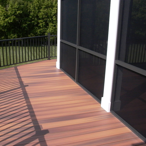 ModVue 8 ft. H x 8 ft. W Privacy Screen Aluminum Fencing | Wayfair