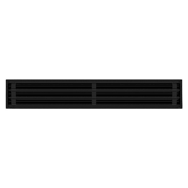 Texas Buildmart BUILDMART - 36x6 Black Modern AC Vent Cover - Standard ...