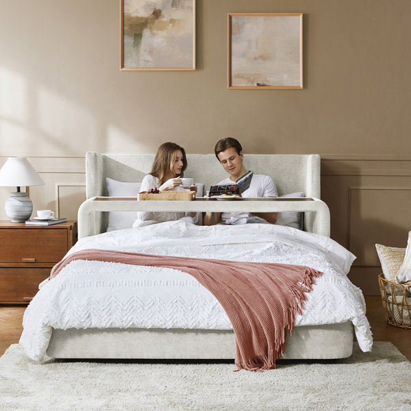 Ebern Designs Lyth 5-in-1 Sleek Modern Wingback Transformable ...