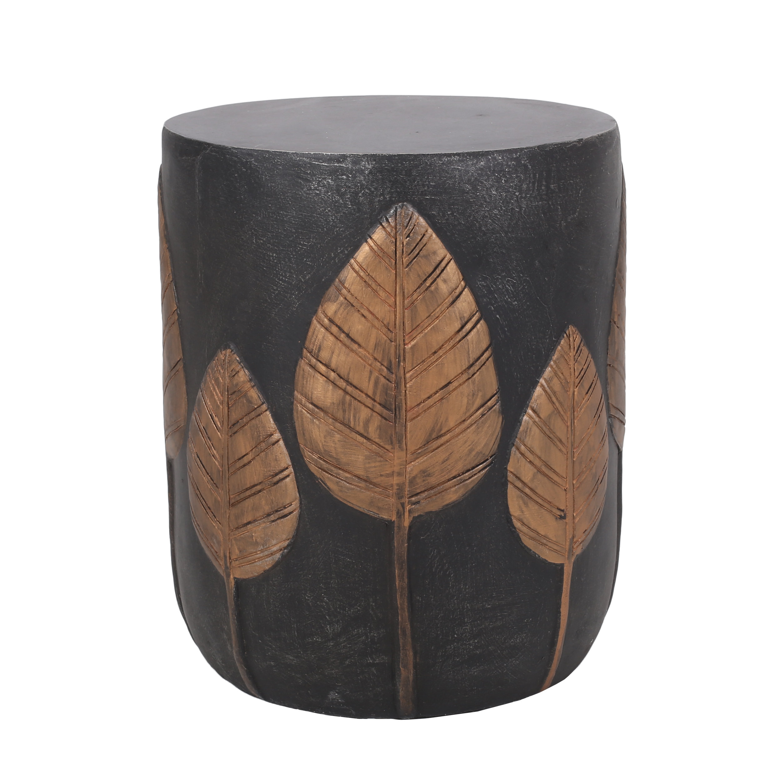 Red Barrel Studio® Outdoor Lightweight Side Table, Modern Cylinder ...