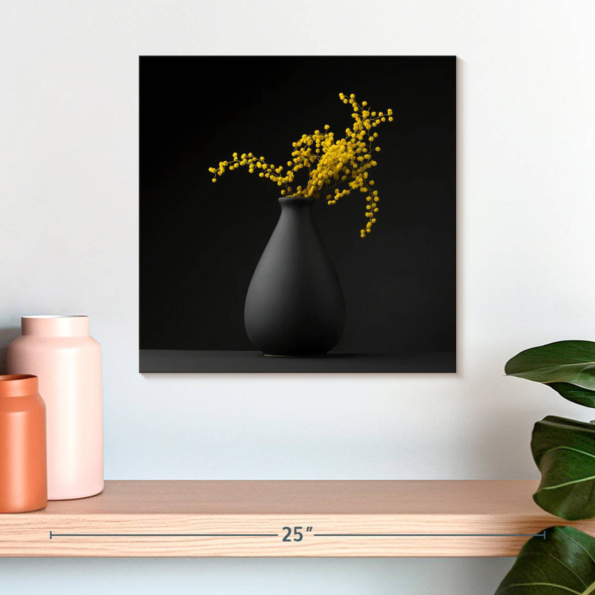 Lark Manor™ Harnek Dainty Yellow Flowers | Wayfair