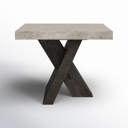 Classic Home Durant End Table Black By Classic Home | Perigold