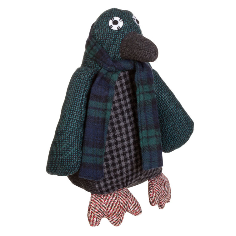 Union Rustic Anthracite Ridge Small Penguin Floor Fixed Door Stop ...