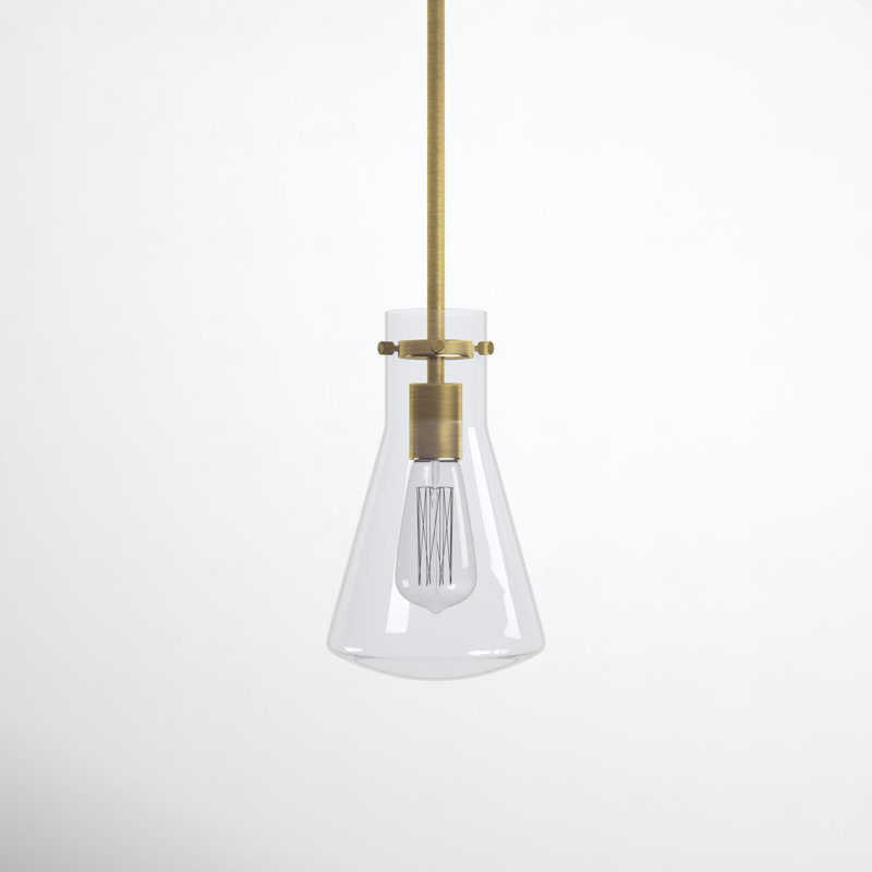 Joss & Main Renata 1 - Light Single Pendant & Reviews | Wayfair