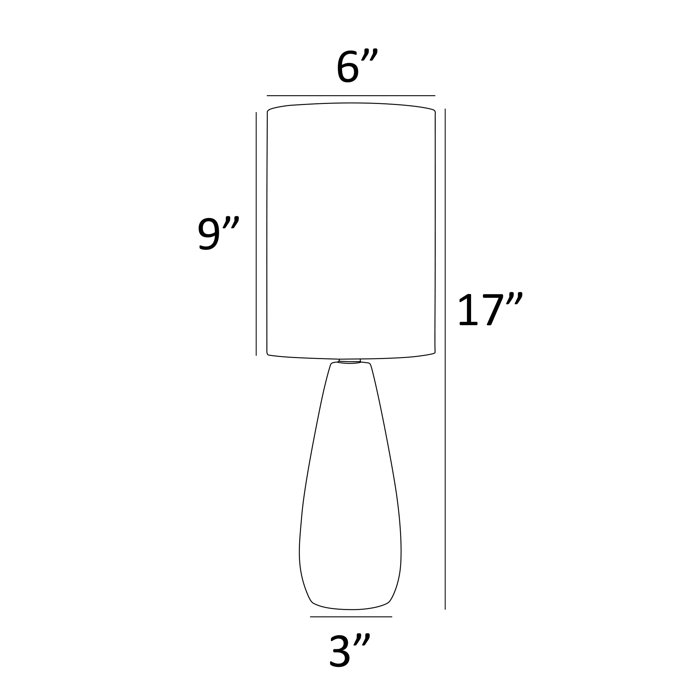 Wade Logan® Torbert Ceramic Lamp & Reviews | Wayfair