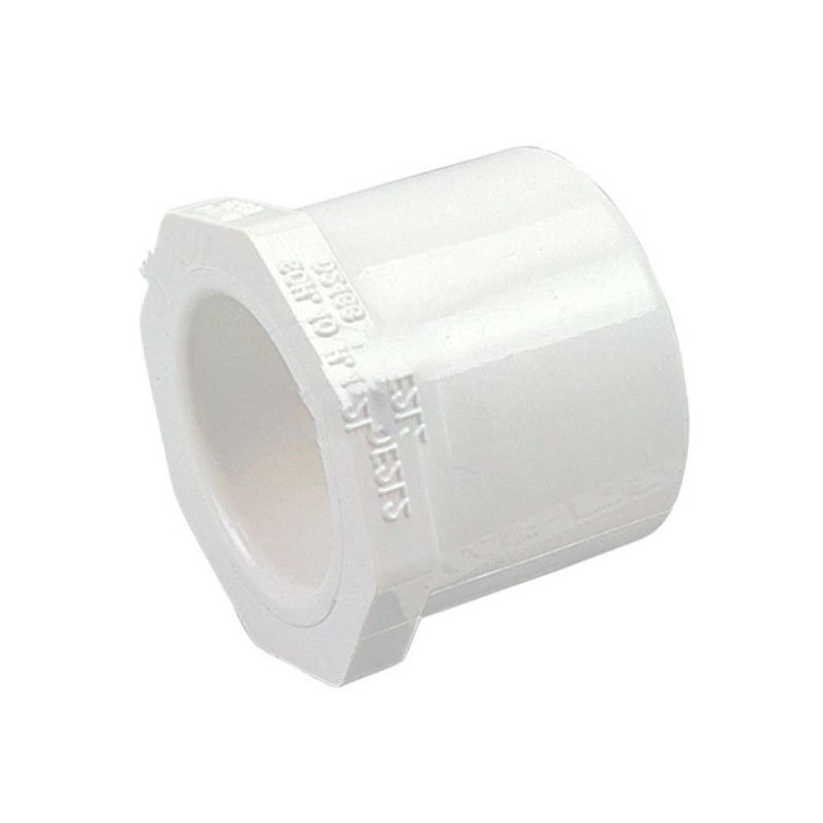 Plumbing N Parts 1.5 in.x 1.25 in. Beige Plastic PVC Bushing PNP-38194 ...