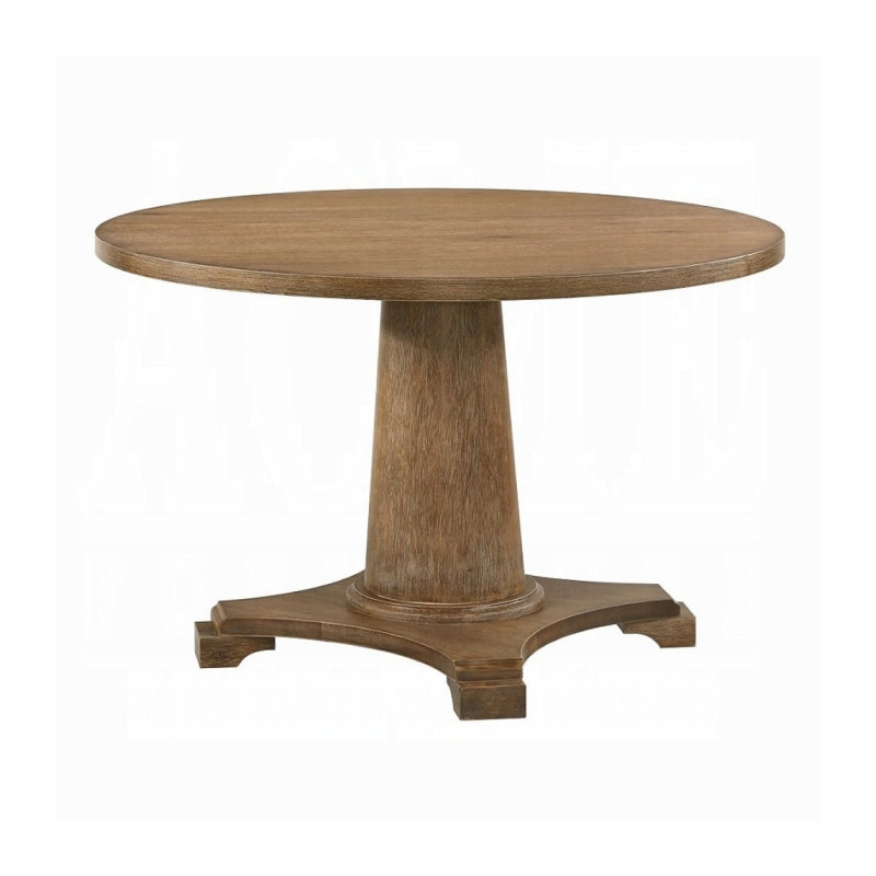 Winston Porter ACME Yotam Dining Table, Salvaged Oak Finish | Wayfair