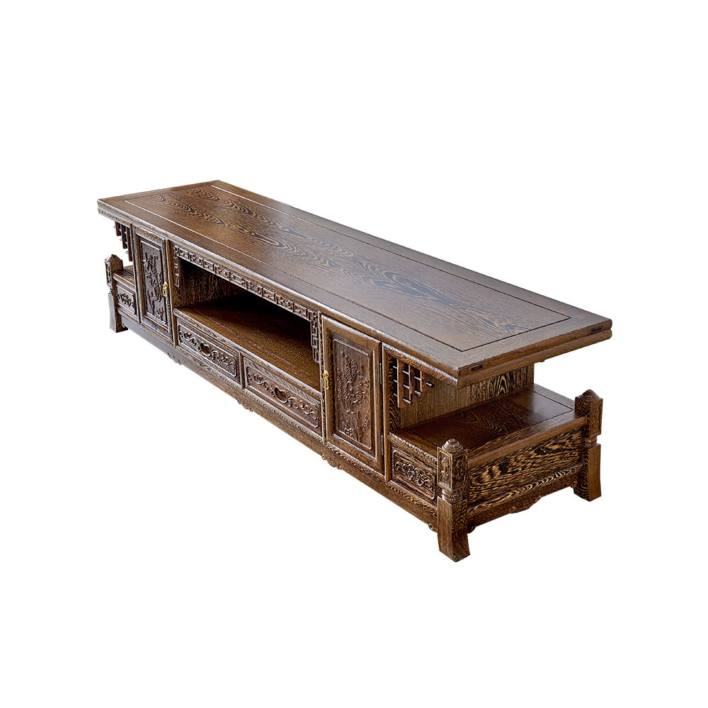 moonlight design Chinese classic chicken wing wood TV cabinet - Wayfair Canada