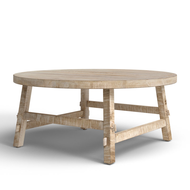 Birch Lane™ Loleta Solid Wood 4 Legs Coffee Table & Reviews | Wayfair