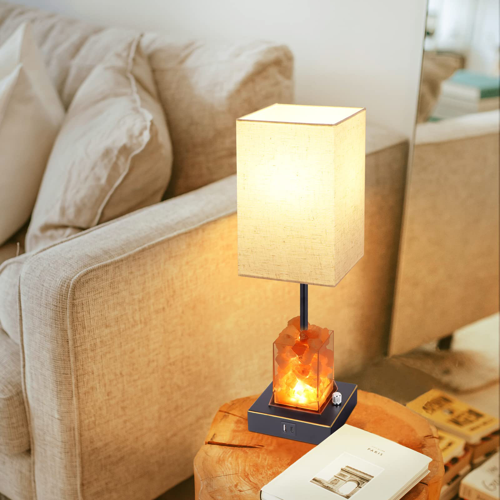 Ebern Designs Cliffton Metal USB Table Lamp | Wayfair