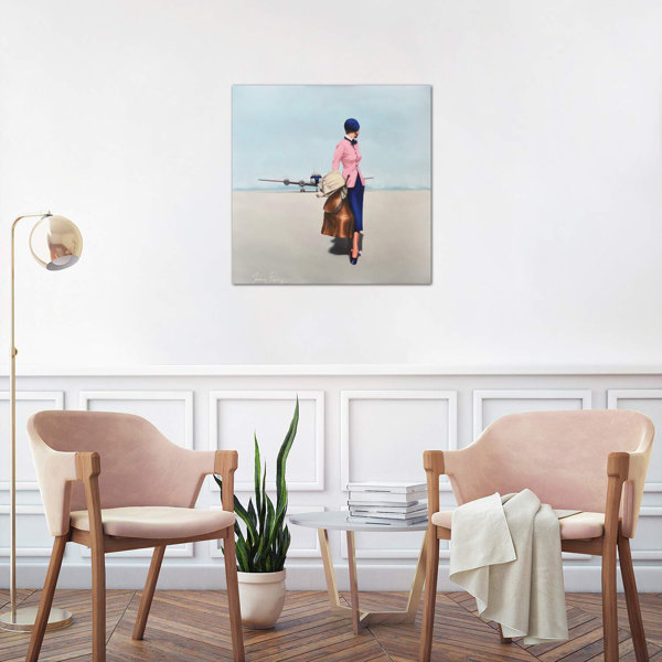Bless international Arrivals by Johnny Popkess - Painting Print | Wayfair
