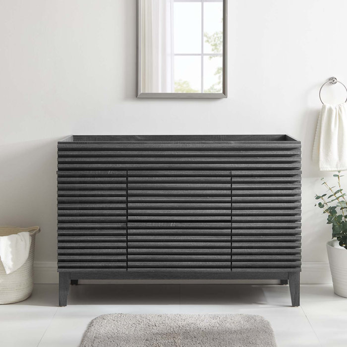 Modway Render 48" Single Bathroom Vanity Base Only & Reviews | Wayfair