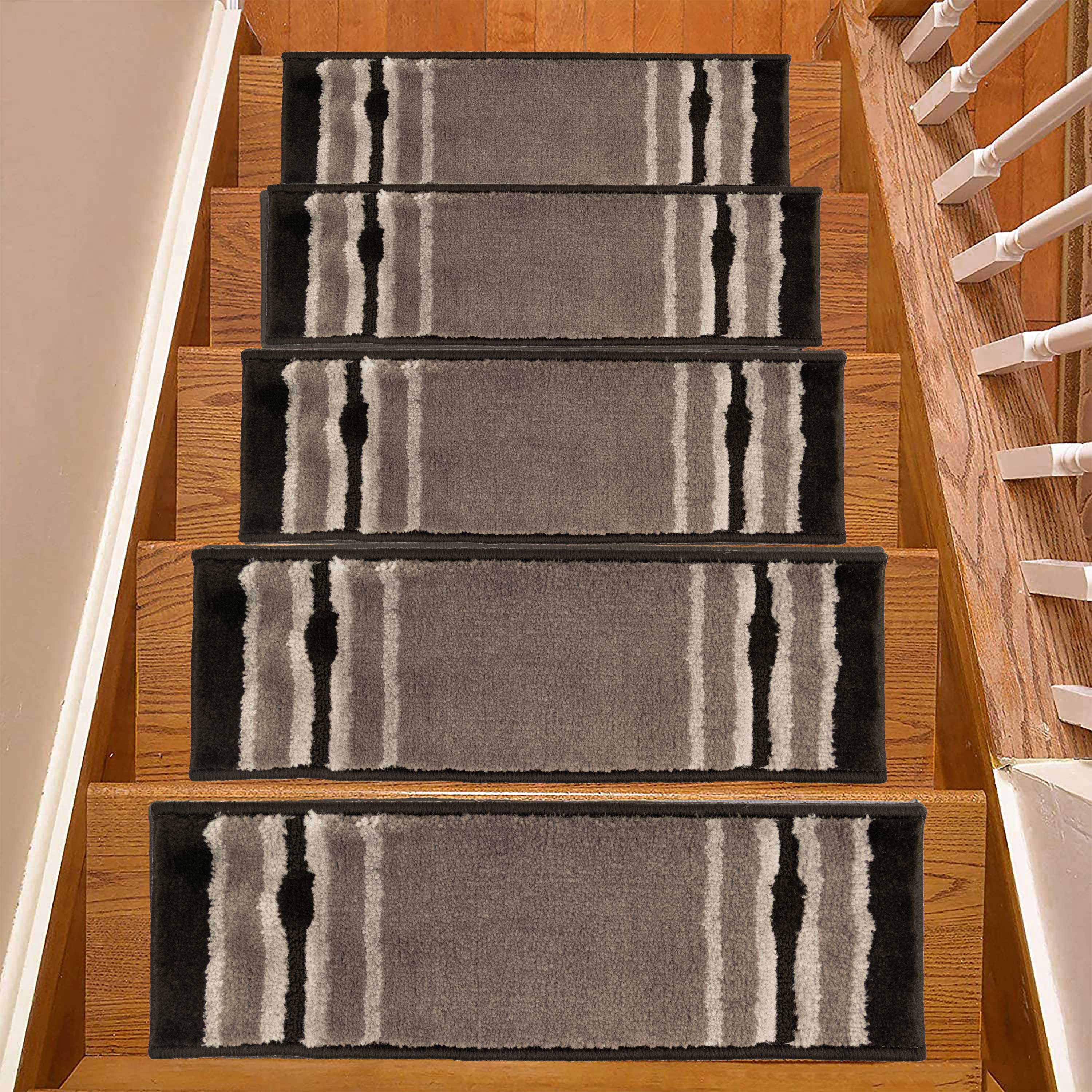 Foundry Select Machine Washable Custom Size Stair Tread by Inches ...
