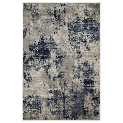 Blue & White Area Rugs You'll Love | Wayfair