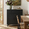 Red Barrel Studio® Retro Sideboard with Drawer and Double Doors Storage ...