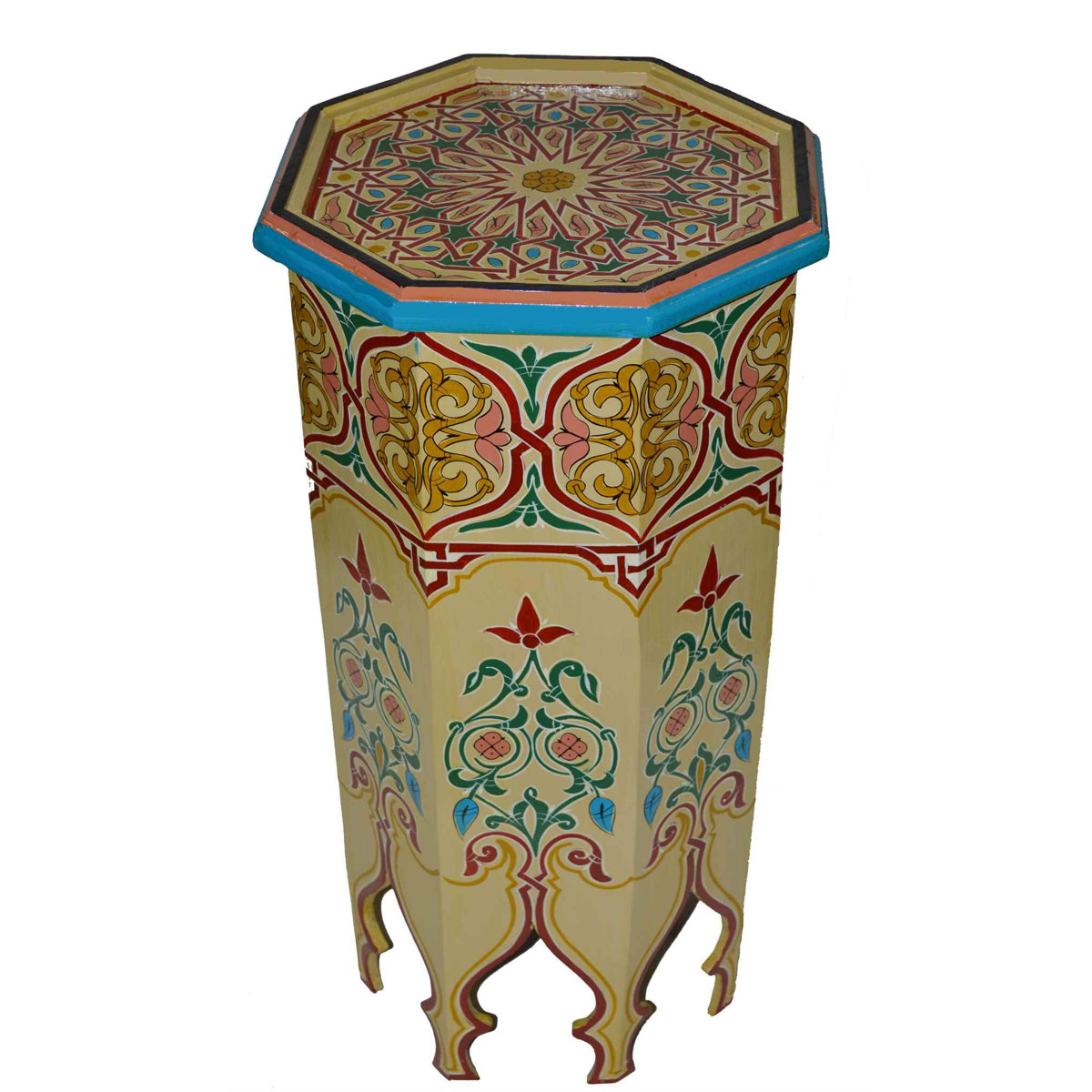 Bungalow Rose Handmade Moroccan Tall Table & Reviews | Wayfair