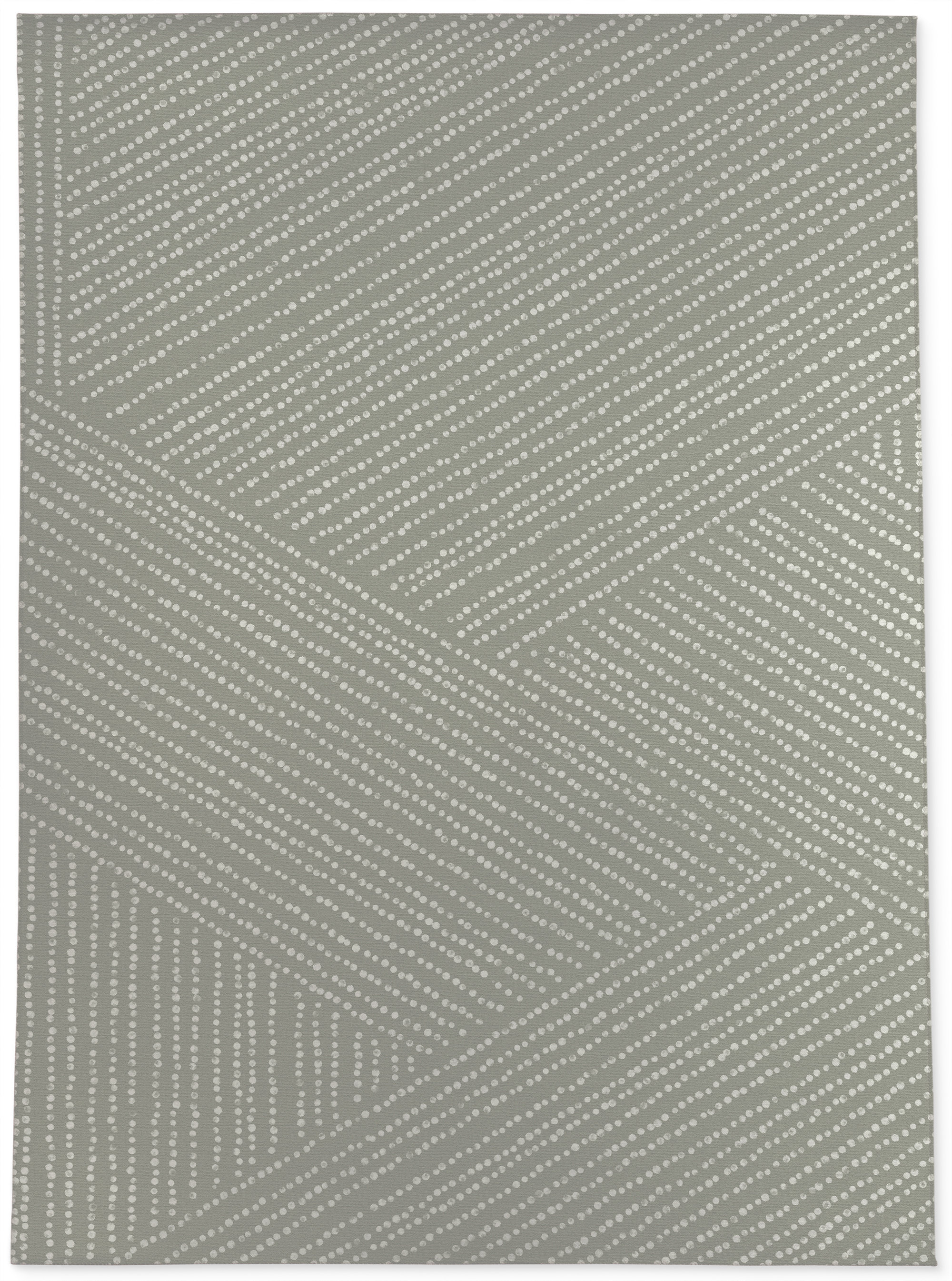 George Oliver Green/White Area Rug | Wayfair