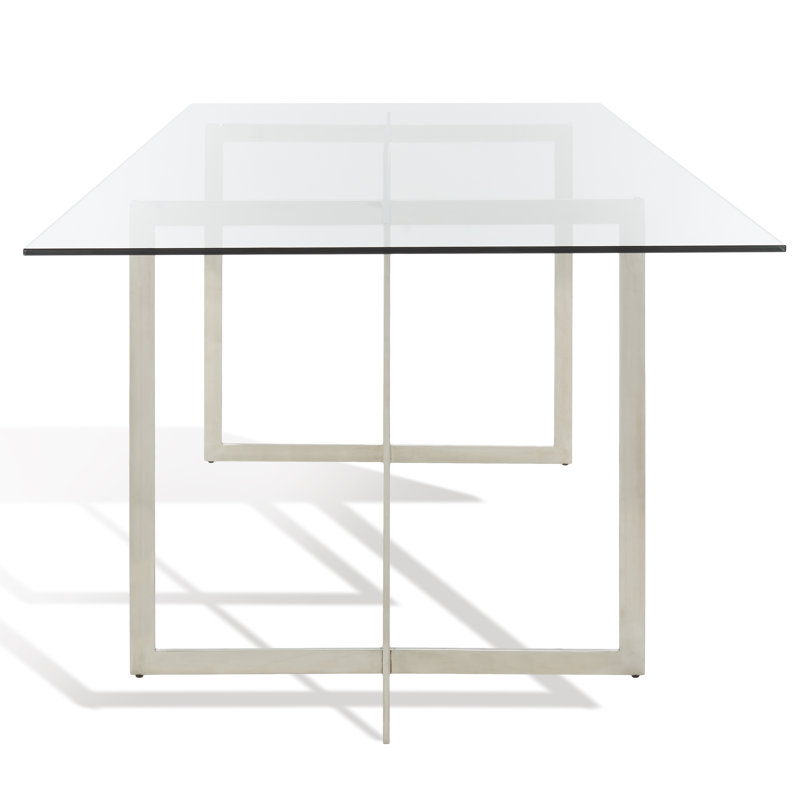 Safavieh Couture Turner 78.75" Trestle Dining table & Reviews | Wayfair