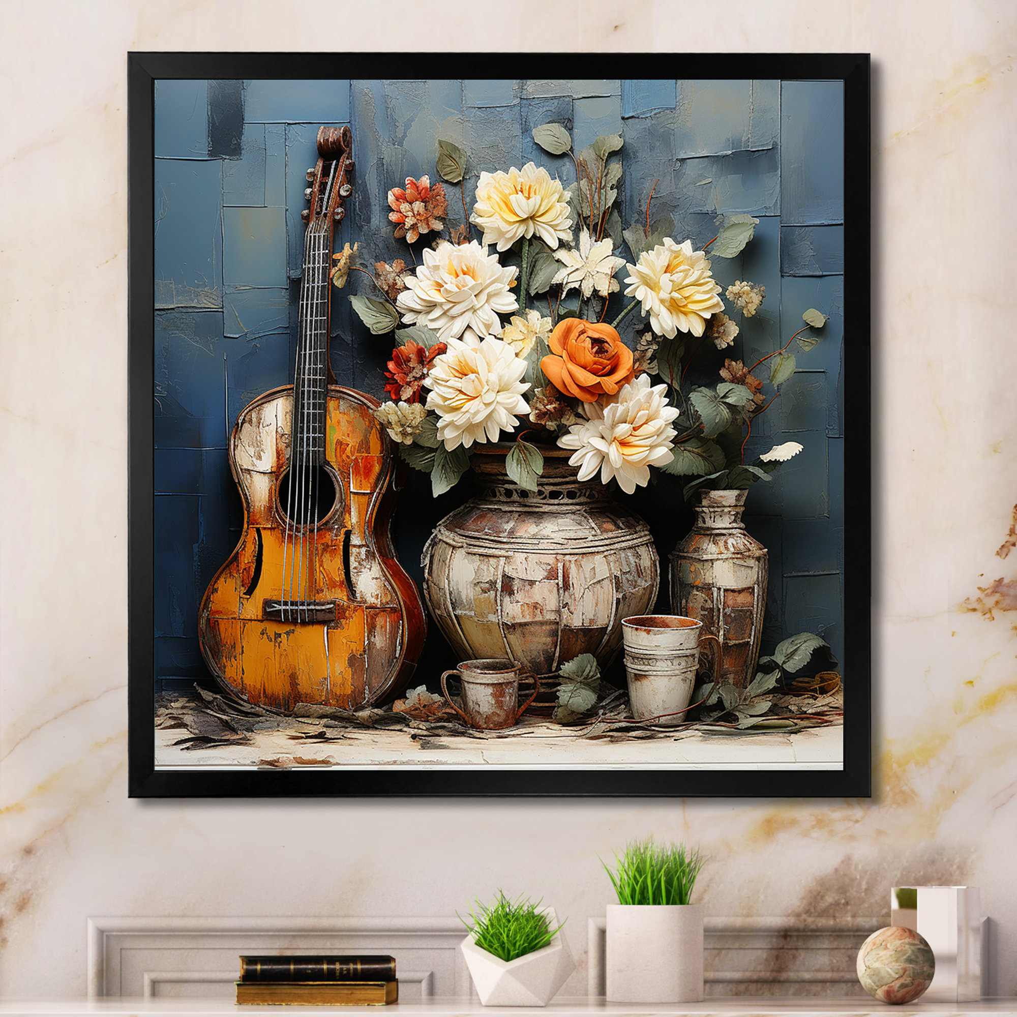 Charlton Home® Country Music Melodies 3 - Music Wall Art | Wayfair
