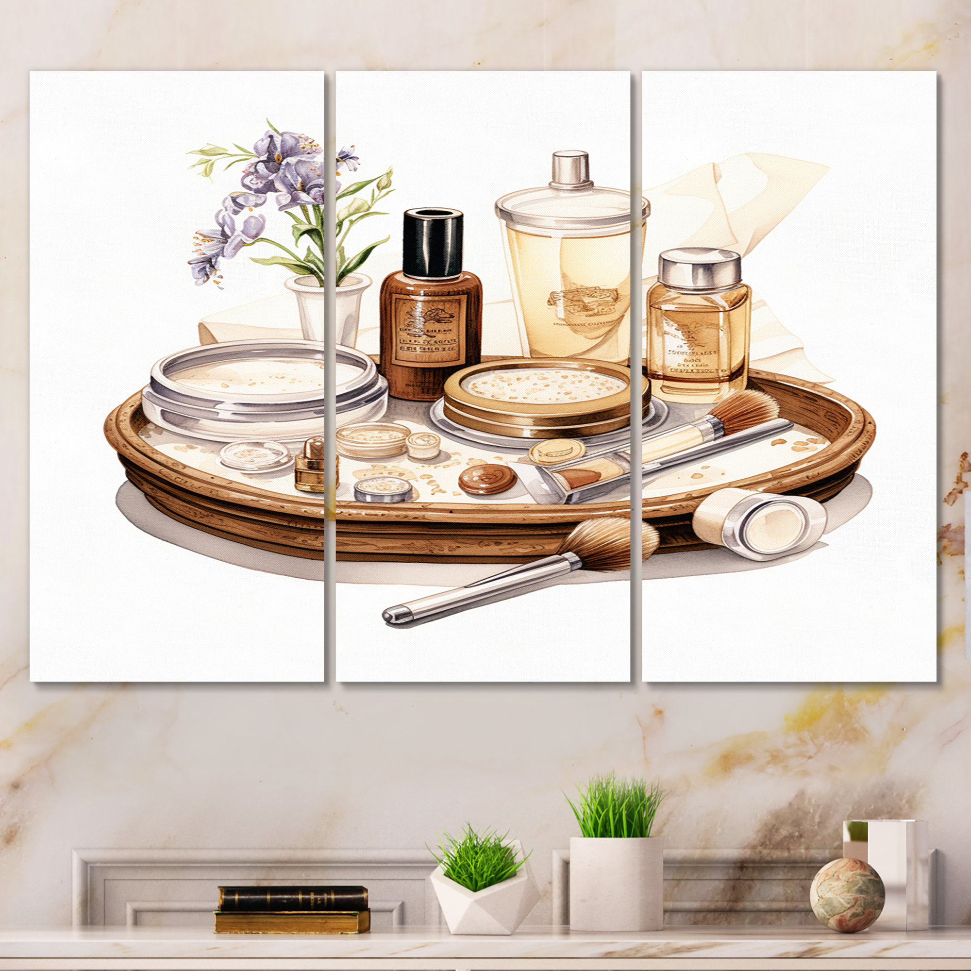 Design Art Natural Cosmetics Eco Fashion Illustration III - Fashion ...