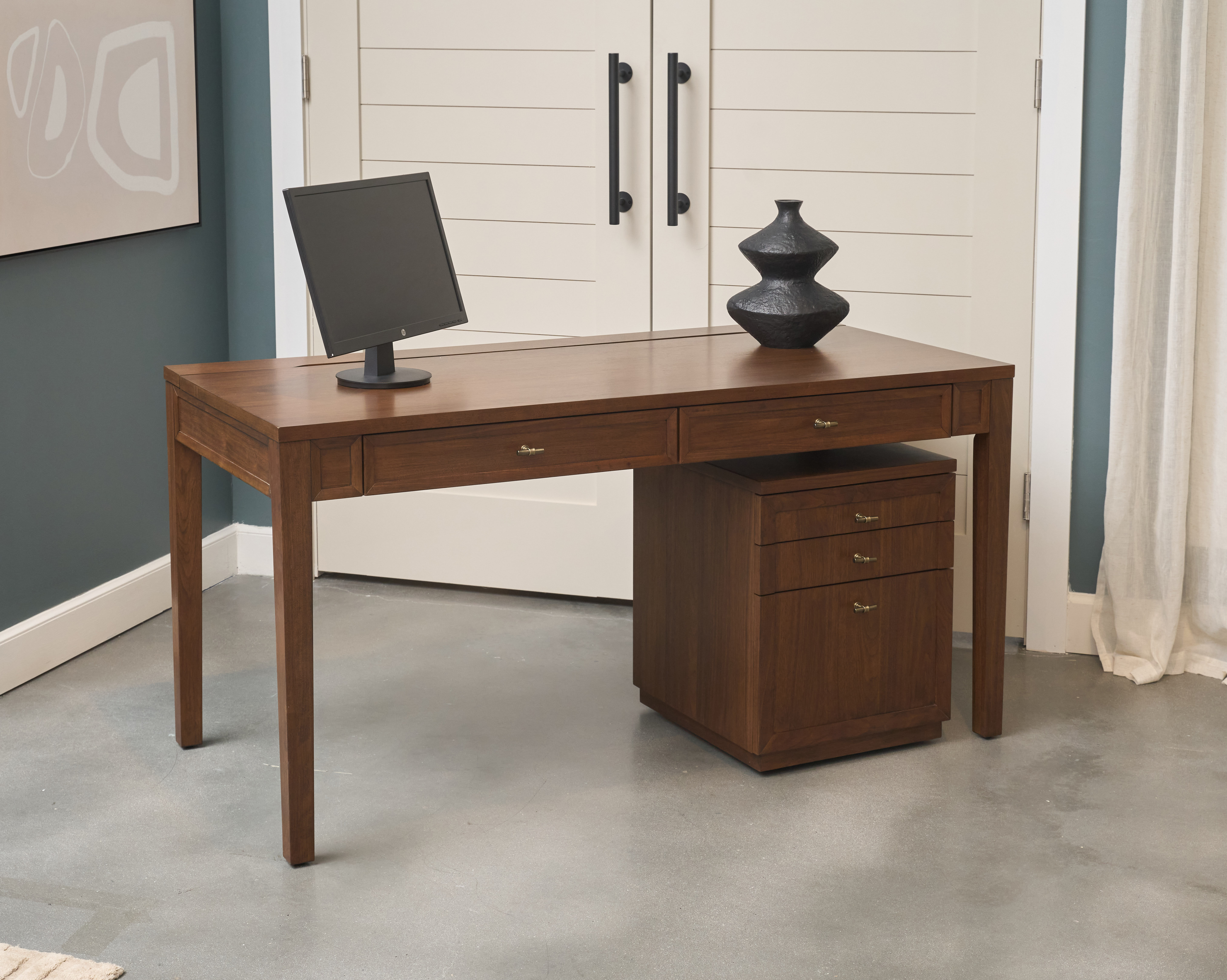Riverside Furniture Brooks Writing Desk | Wayfair