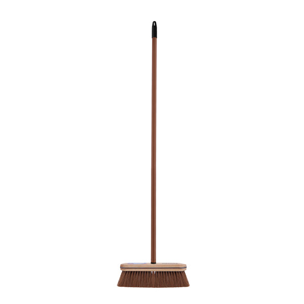 Superio Horsehair Broom With Metal Handle, Durable Home Broom - Wayfair ...
