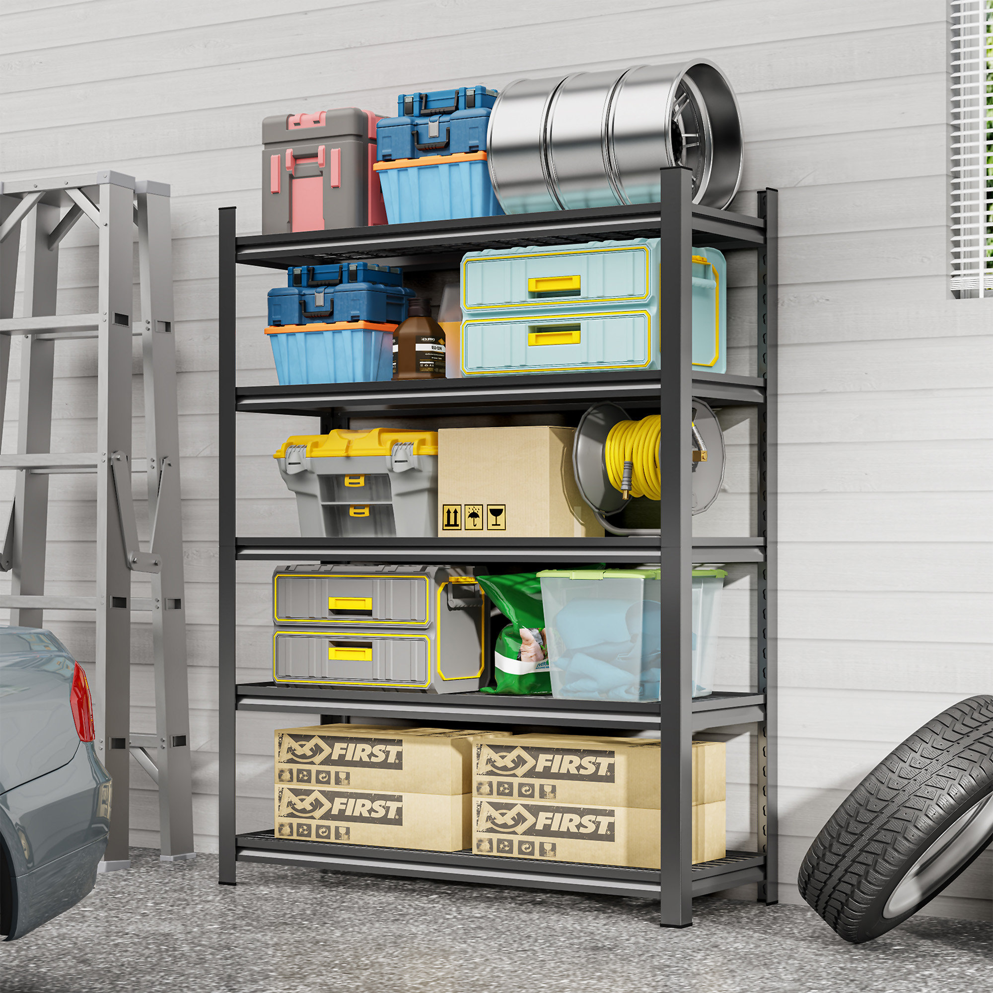 Trent Austin Design® Garage Five Story Shelf | Wayfair