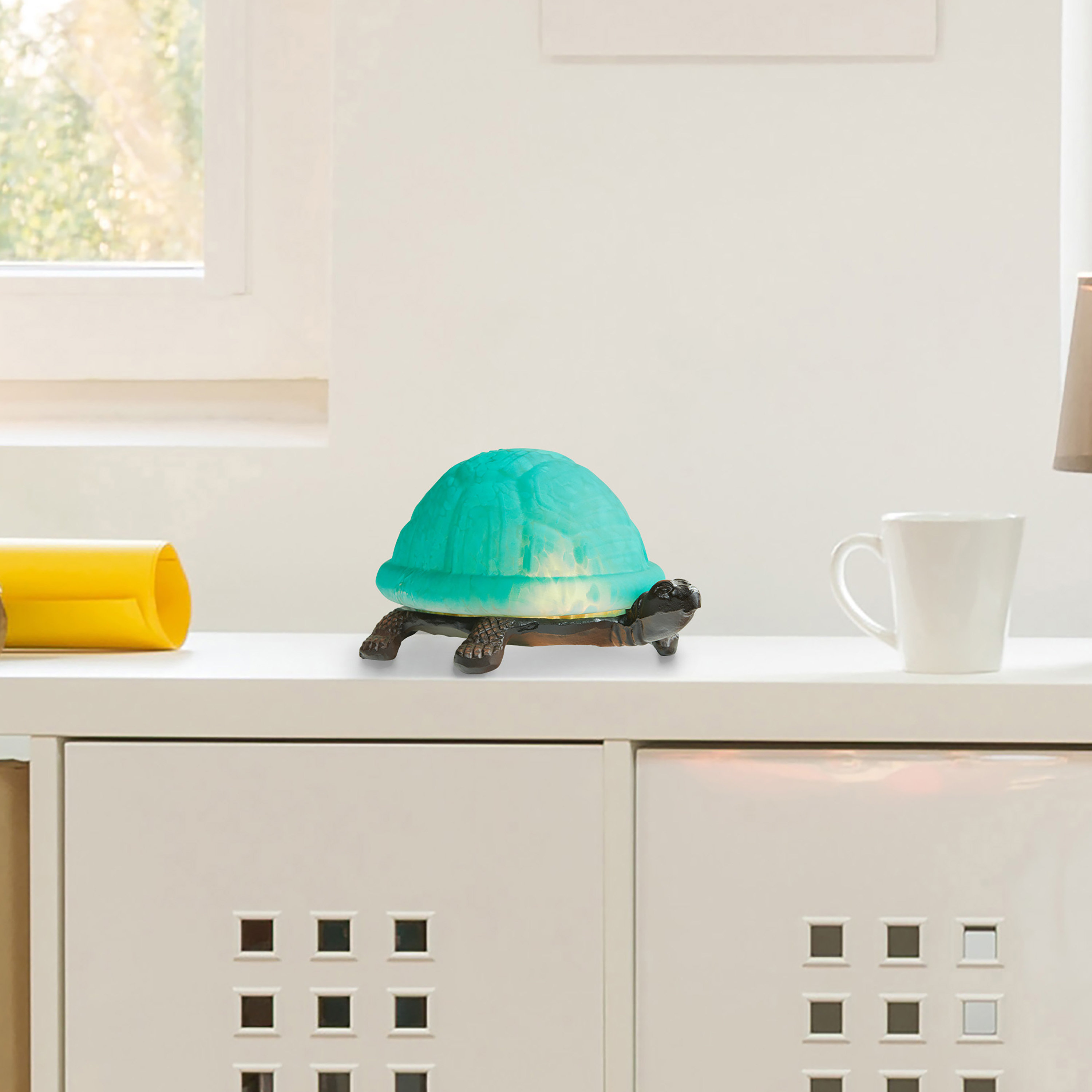 Bay Isle Home™ Covedale 4.75"H Glass Turtle Accent Lamp & Reviews | Wayfair