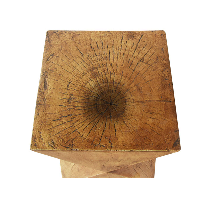 Union Rustic Encinal Concrete Block End Table & Reviews | Wayfair