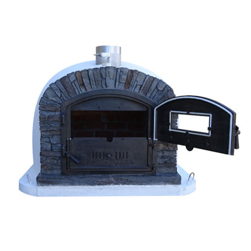 Authentic Pizza Ovens Ventura Stacked Stone Brick Pizza Oven | Wayfair