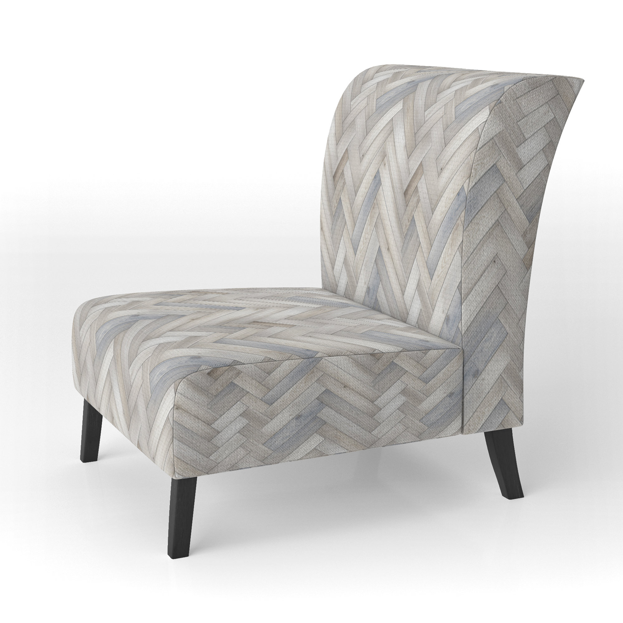 Ivy Bronx Kuang Upholstered Slipper Chair | Wayfair