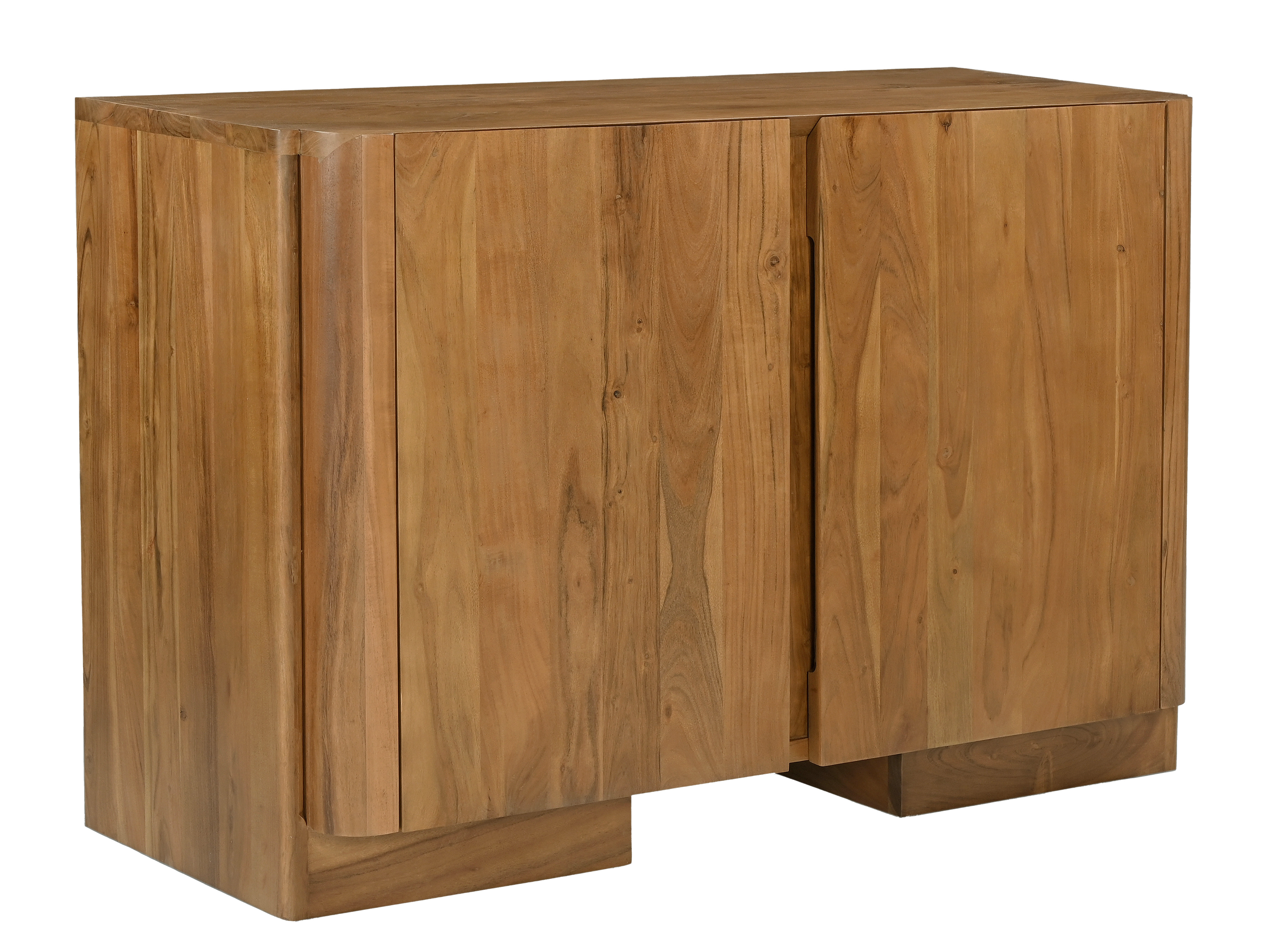 Latitude Run® Mendell 2-door Sideboard In Modern Acacia Tan Finish On ...
