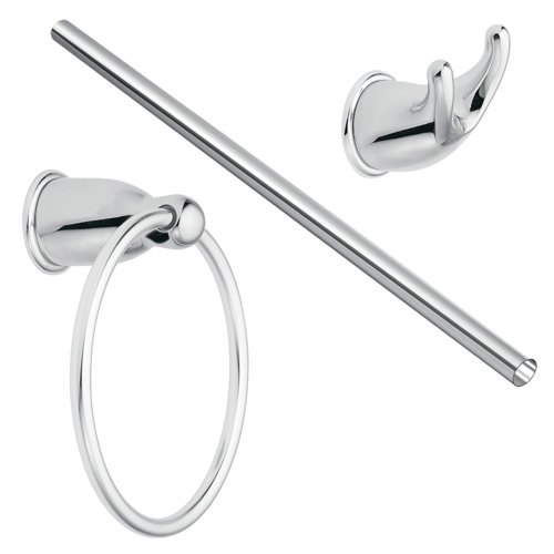 Moen Mason 3 Piece Bathroom Hardware Set | Wayfair